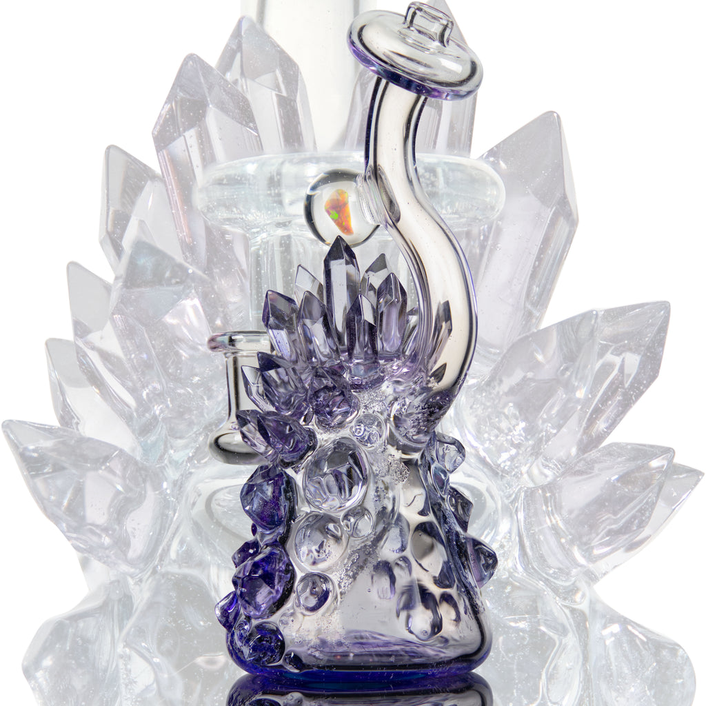 Northern Waters Glass - Faceted Crystal Rig – Piece Within
